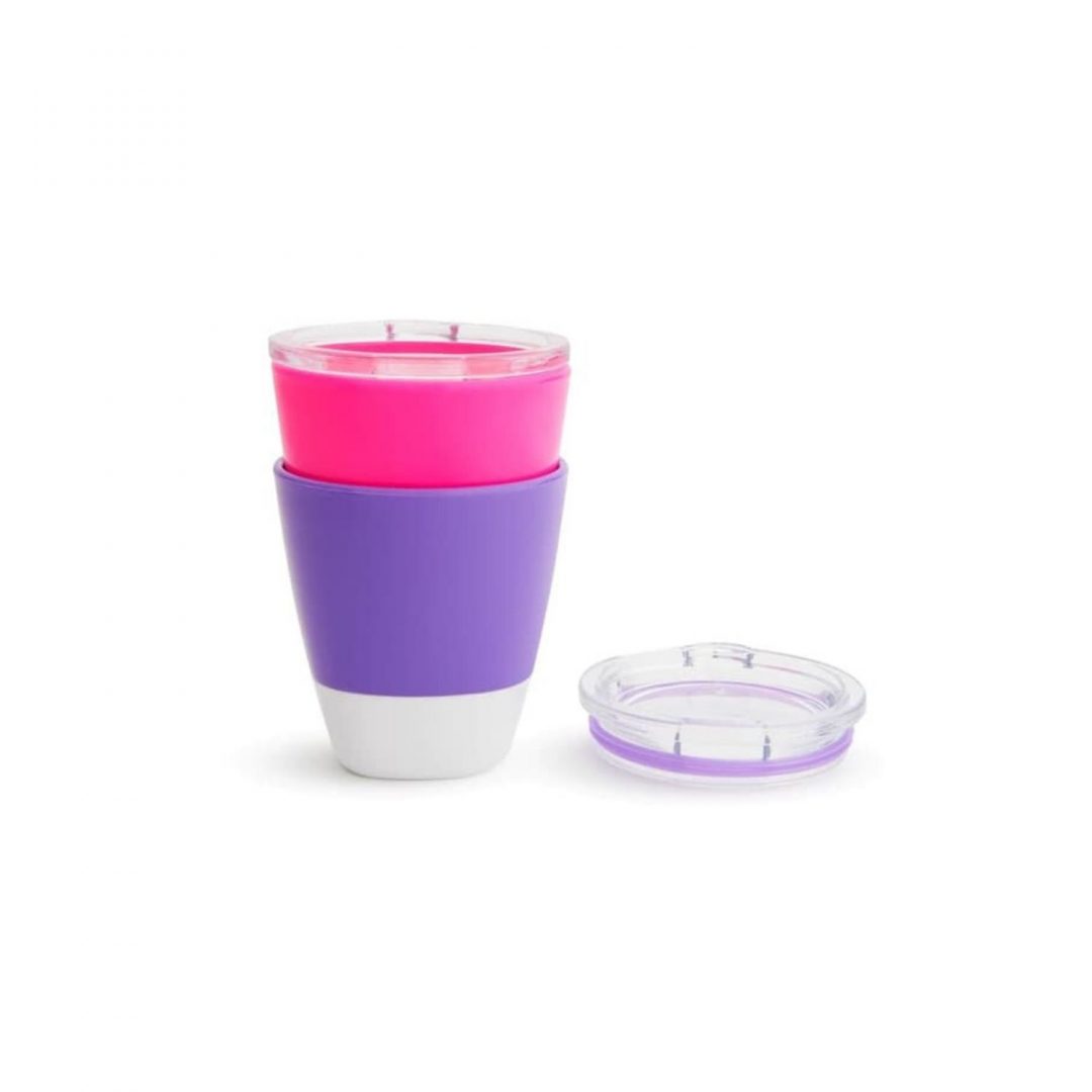 Munchkin Splash Cup | Pink/Purple 2Pk | The KidStore Venezuela